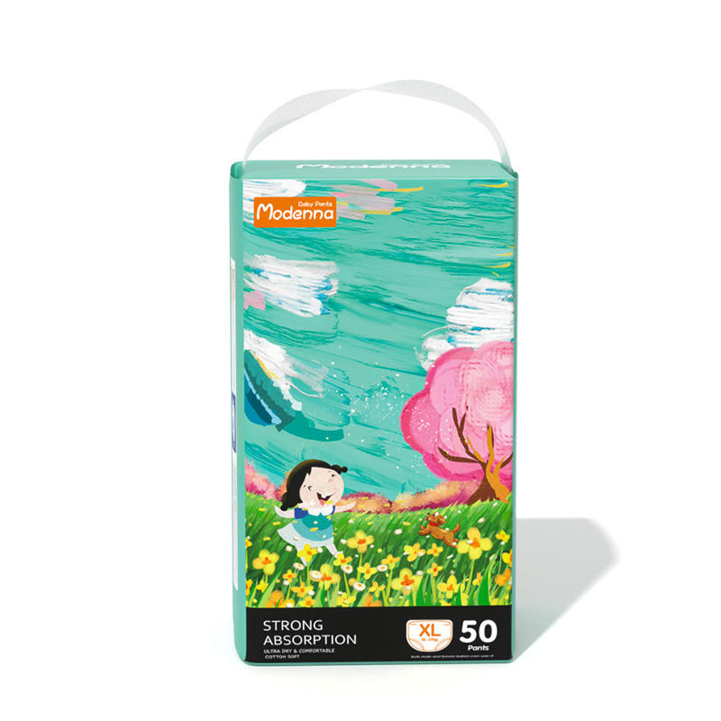 Custom Pull-Up Baby Diapers - Hypoallergenic & Leak-Proof